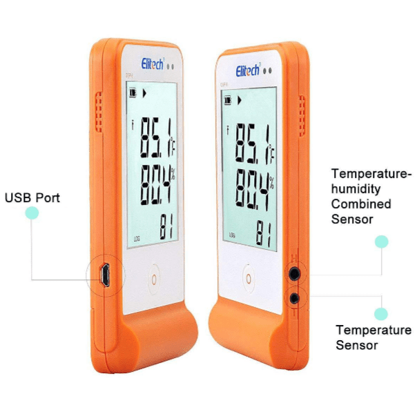 Elitech GSP-6 Temperature & Humidity Data Logger - IndoNusa Tekno
