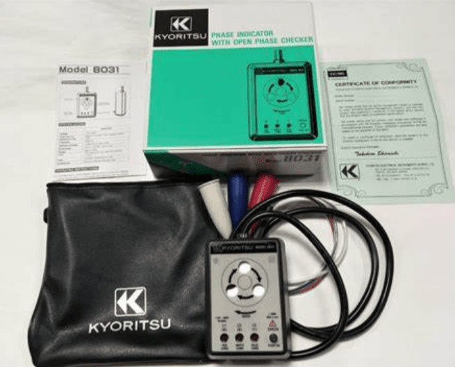 Kyoritsu 8031F Phase Sequence - IndoNusa Tekno