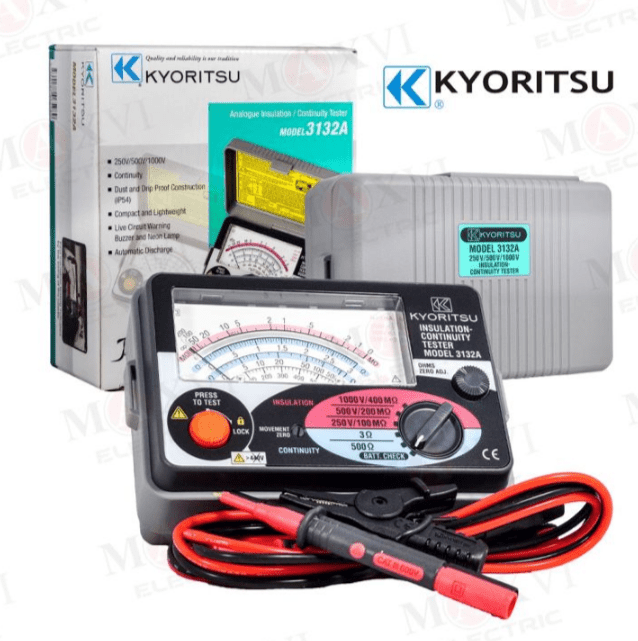 Kyoritsu 3132A Insulation Tester - IndoNusa Tekno